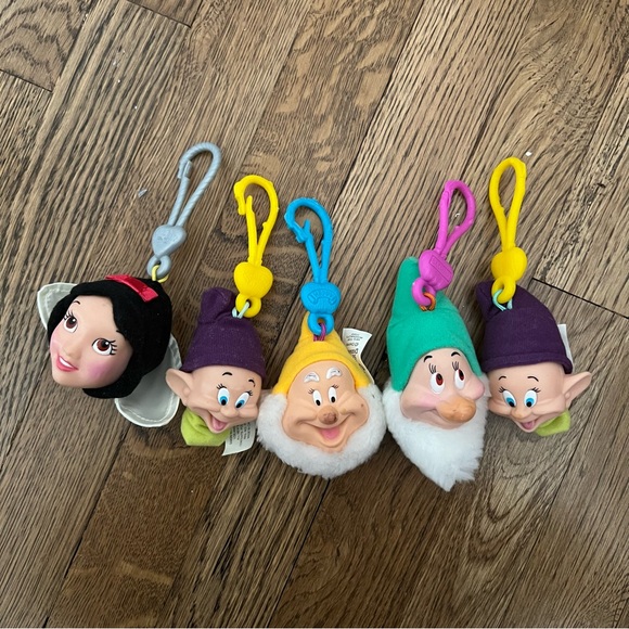 Disney | Accessories | Disney Snow White And Dwarf Keychains | Poshmark